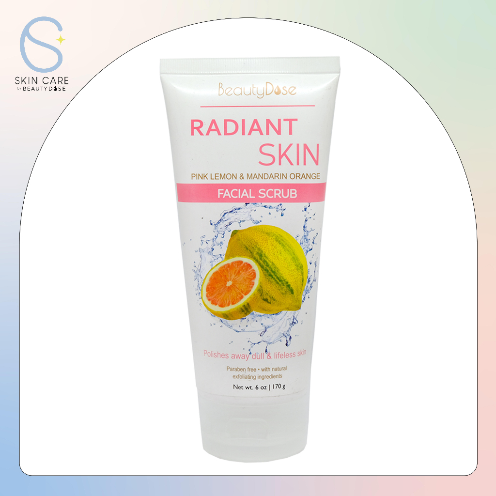 Beautydose Radiant Skin Pink Lemon & Mandarin Facial Scrub | Shopee ...