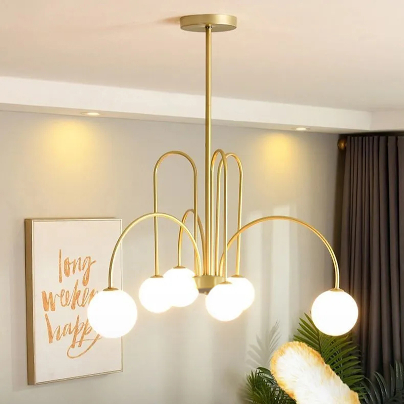 Modern Led Chandelier Tri color Ceiling Light Hanging Lamps Drop Lights ...