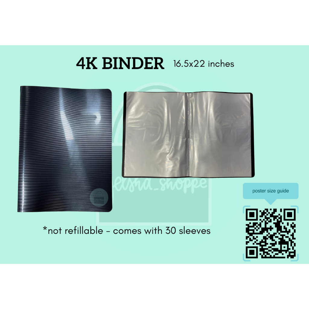 A1 Poster Binder / SM Poster Binder / A1+ Poster Binder / Kpop Poster ...