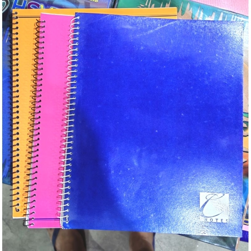 5pcs University/ big notebook Spiral , With yarn, with yarn with ...
