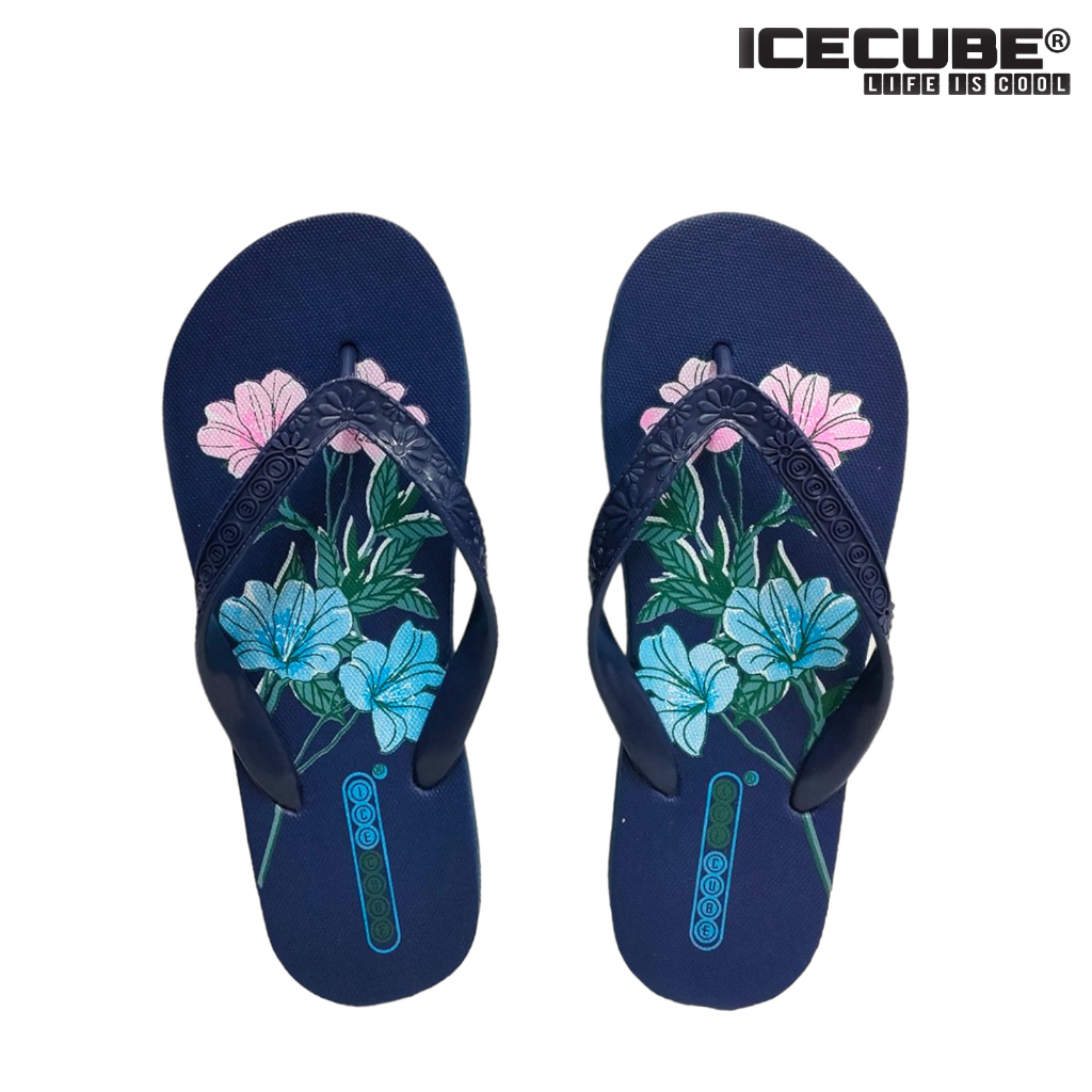 Ice Cube Ladies' Slippers Oma in Navy | Shopee Philippines