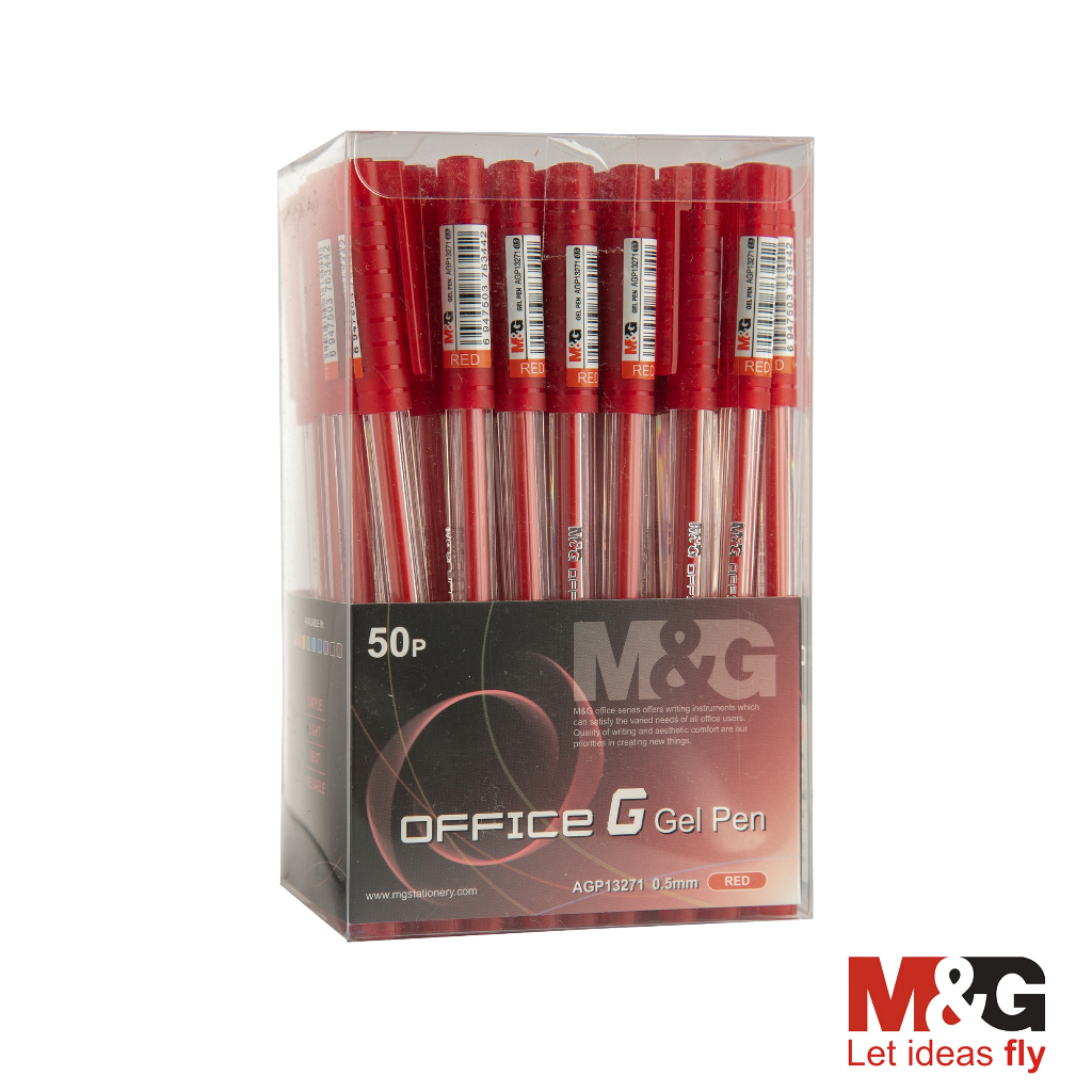 M&G Office G Gel Pen Gp99 0.5mm Agp13271 (50pcs) | Shopee Philippines