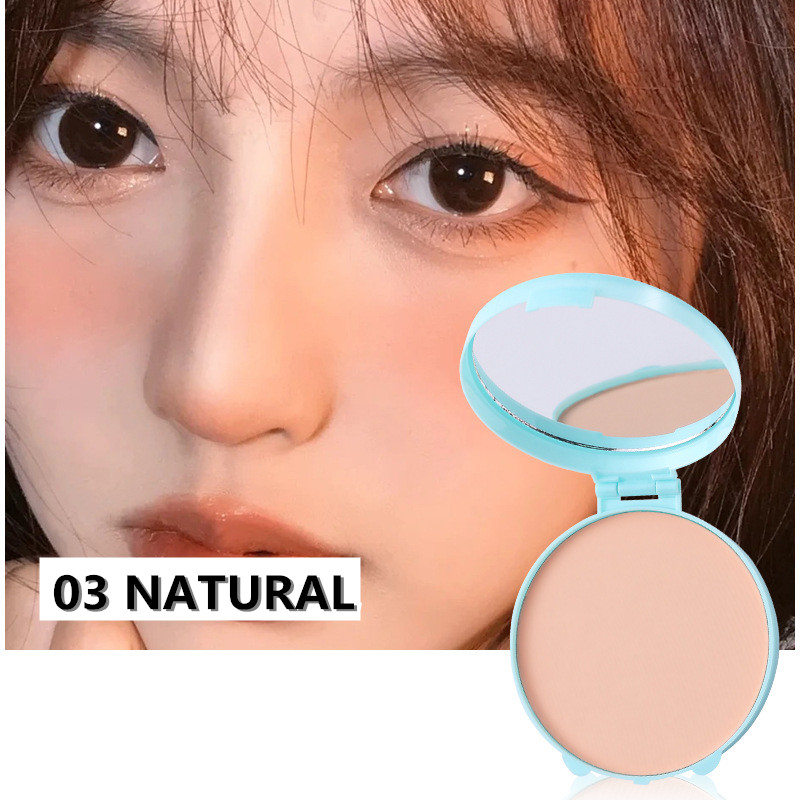 LAMEILA Pressed Powder Whitening Pressed Powder Waterproof Oil And ...