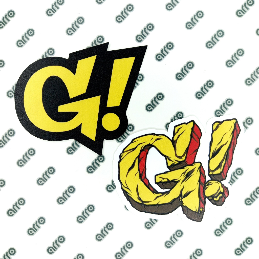 G! Gnarly Laminated Vinyl Sticker For Motorcycle , Car , Aquaflask ...