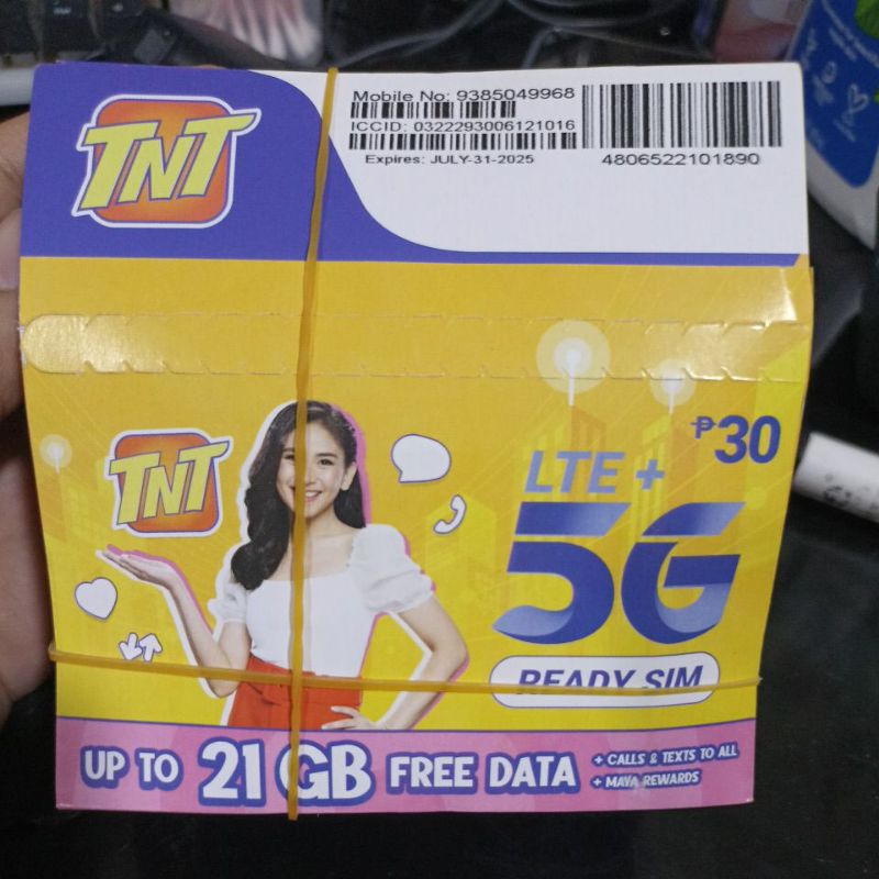 Talk N Text 5G Prepaid Sim | Shopee Philippines