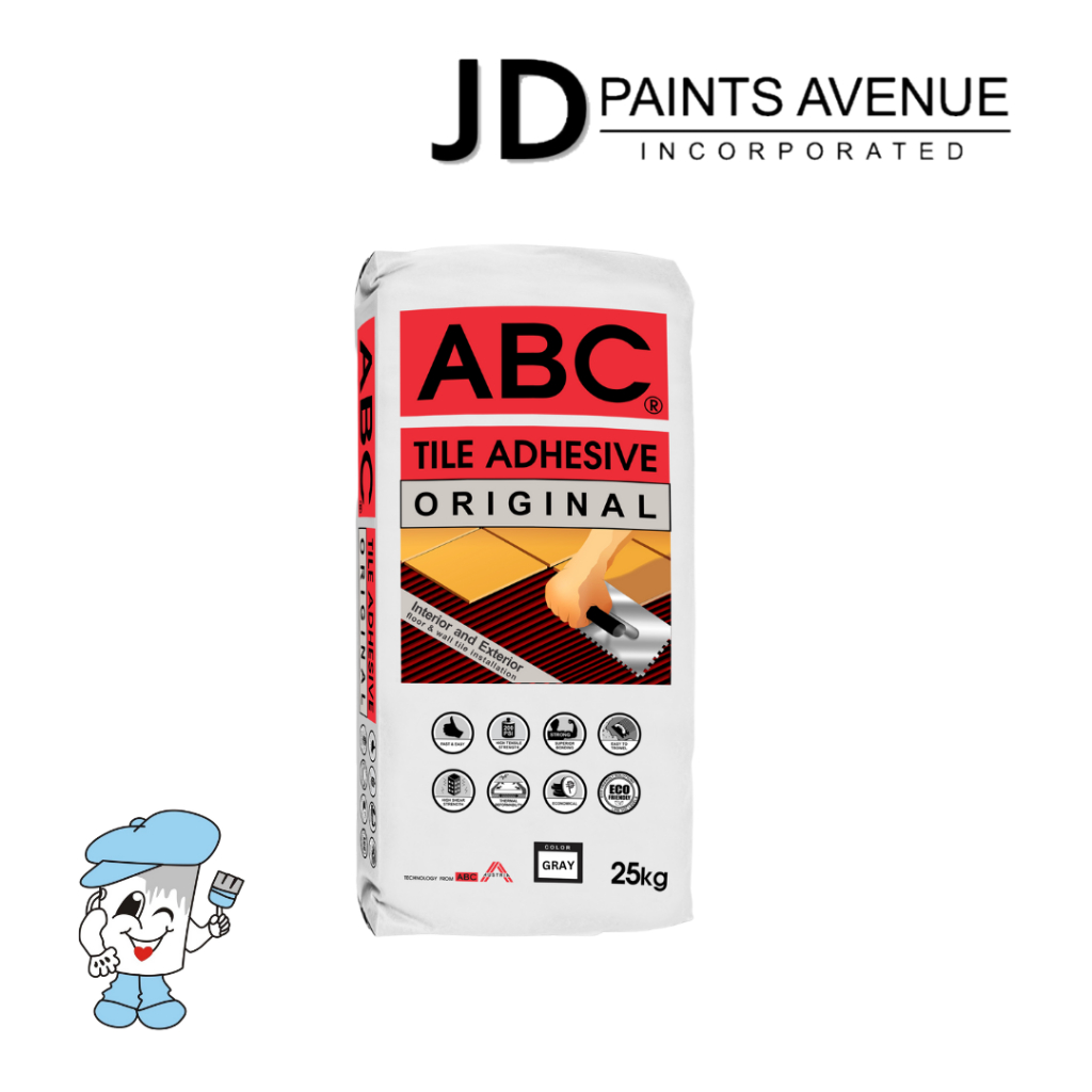 ABC Tile Adhevive Original Gray (25kg) | Shopee Philippines