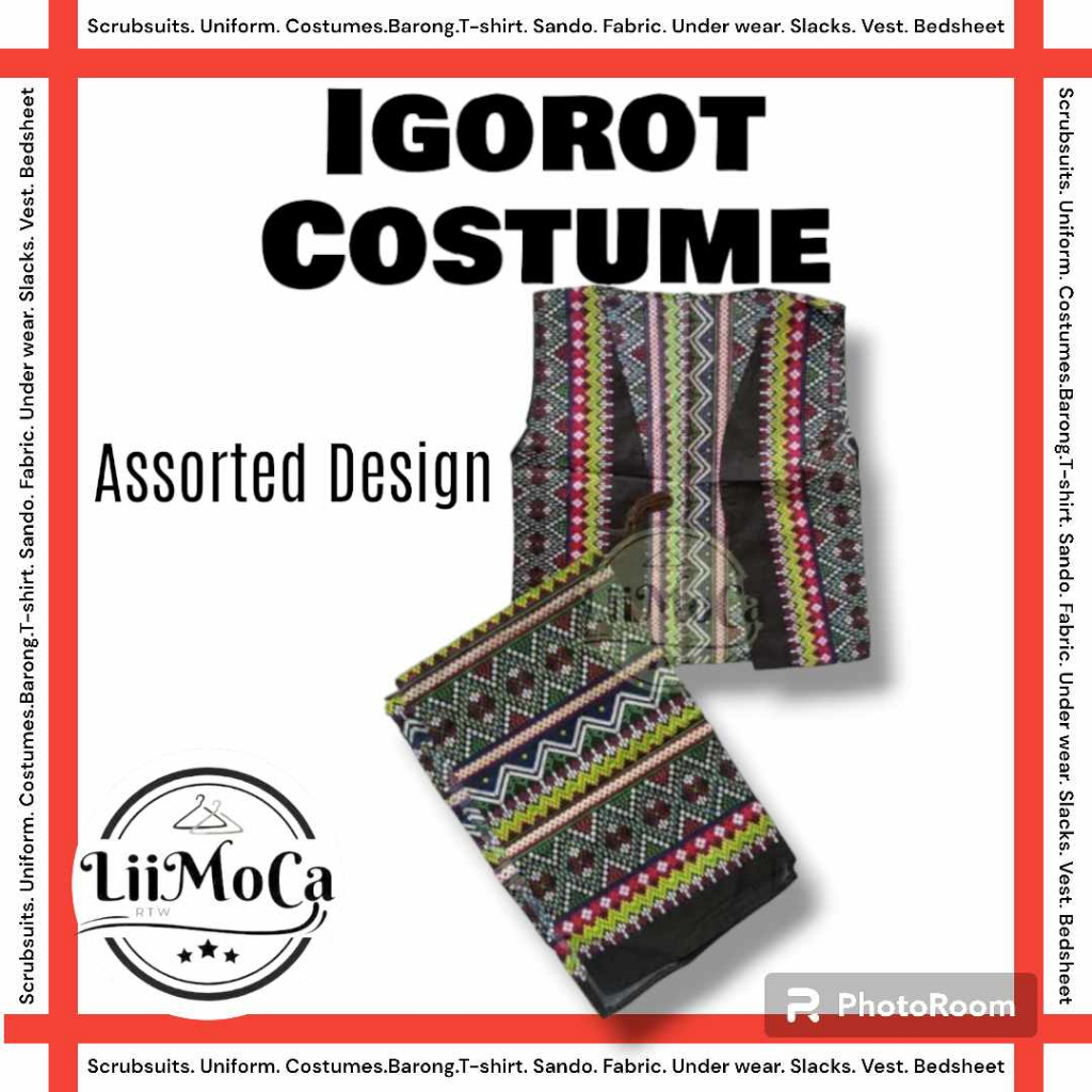 tin igorot costume Filipino Attire/ Igorot Costume/ Lapu lapu Attire ...