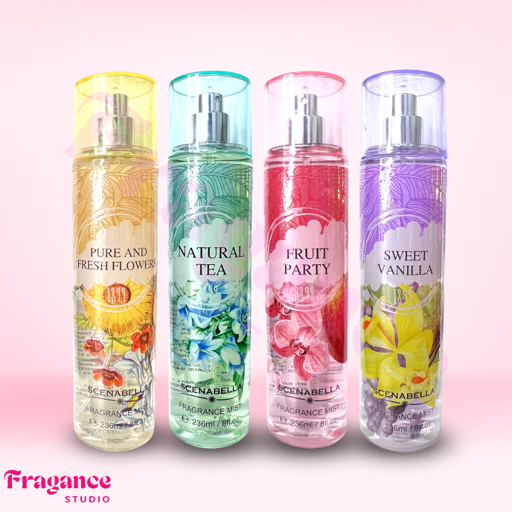 Scenabella Floral/Fruity Scent Perfume (Body Mist 236ML) | Shopee ...