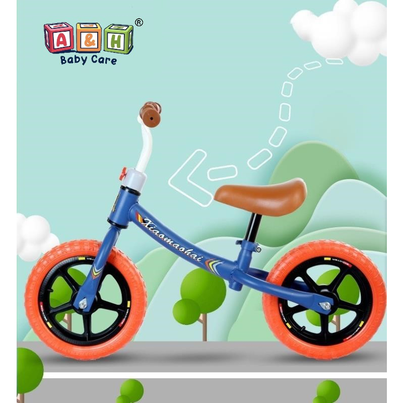 pedal free Balance bike kids children's beginners training toddler balancer bicycle | Shopee ...