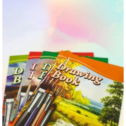 Drawing book - Random Brand and Color sketchbook / pad with blank pages for sketching for art ...