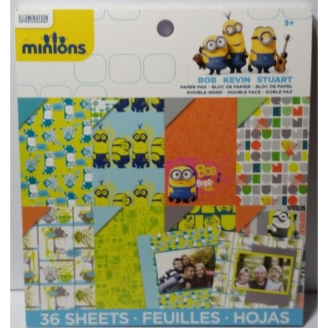 Minions 6x6 Paper Pad - 36 sheets | Shopee Philippines