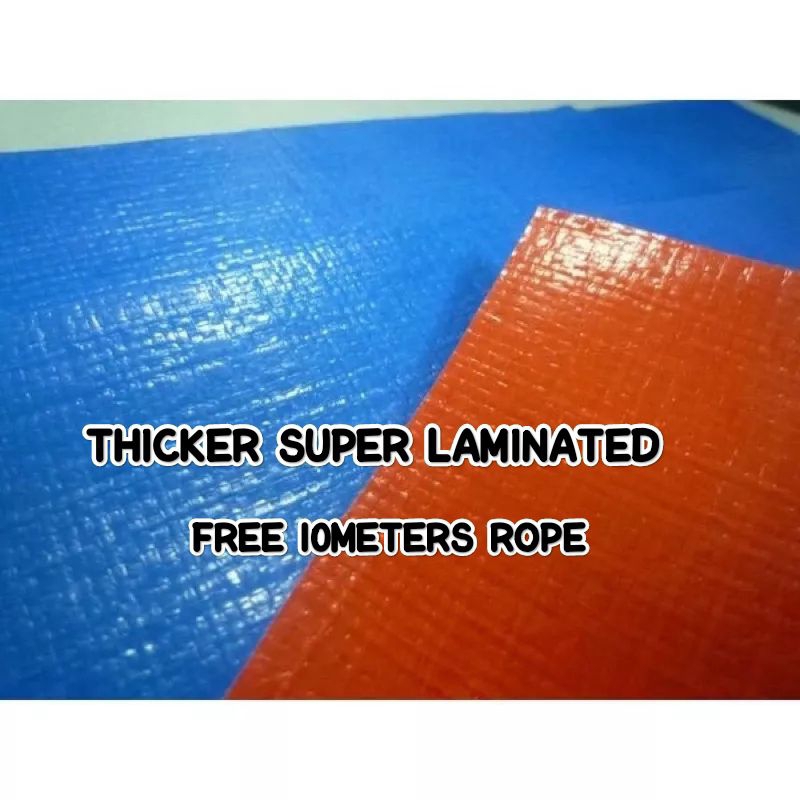 Sako Lona Laminated and Super Laminated Sakolin Per Meter sa haba Blue ...