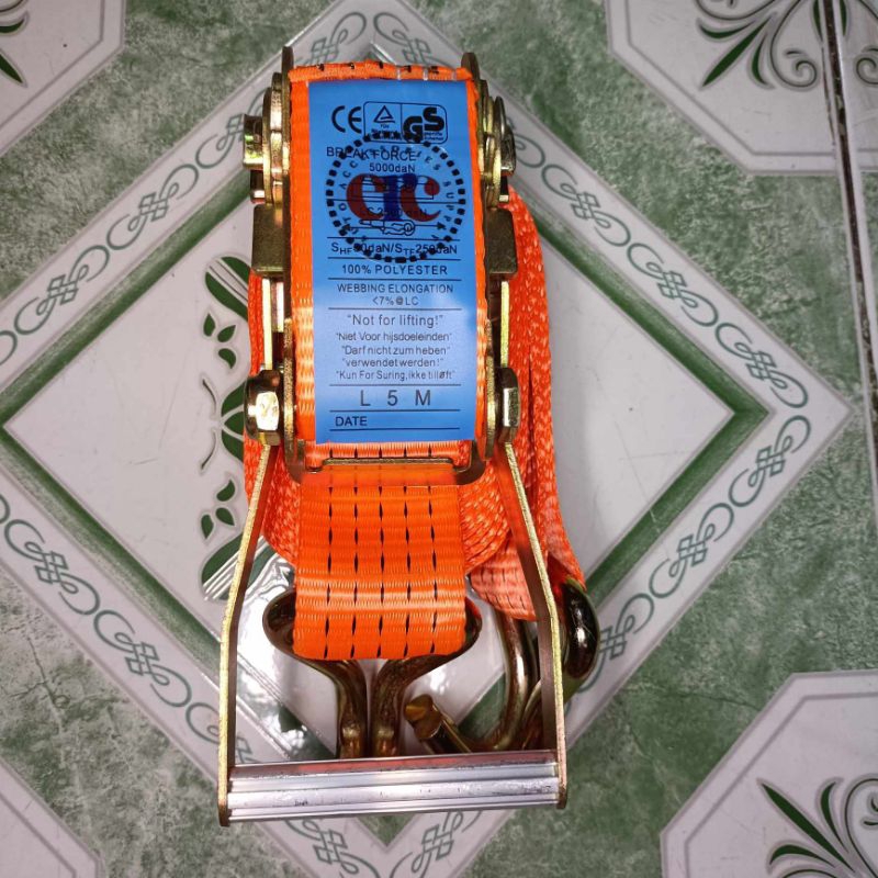 5METERS/2INCHES/5TONS - HEAVY DUTY RATCHET TIE DOWN TRUCK BINDER FOR ...