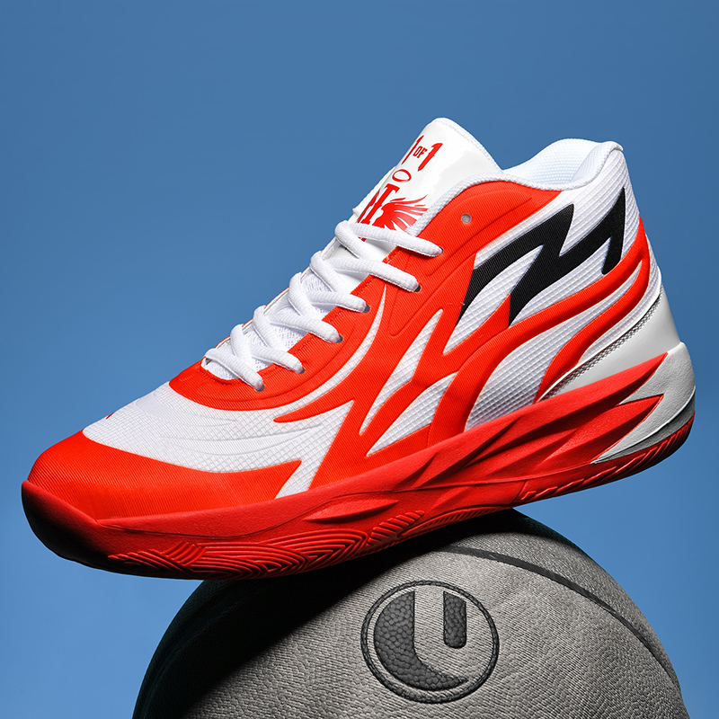 DONI Sports Shoesfashion 2 May Spike Basketball Shoes Rubber shoes High ...