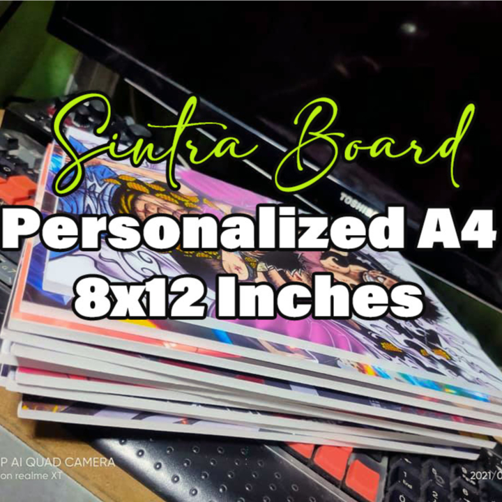 PERSONALIZED A4 8X12 Sintra Board Photo tile 3mm Sintra Board Phototile ...