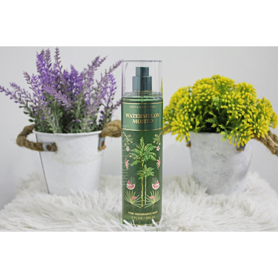 Bath And Body Works Watermelon Mojito Fine Fragrance Mist 236ml Shopee