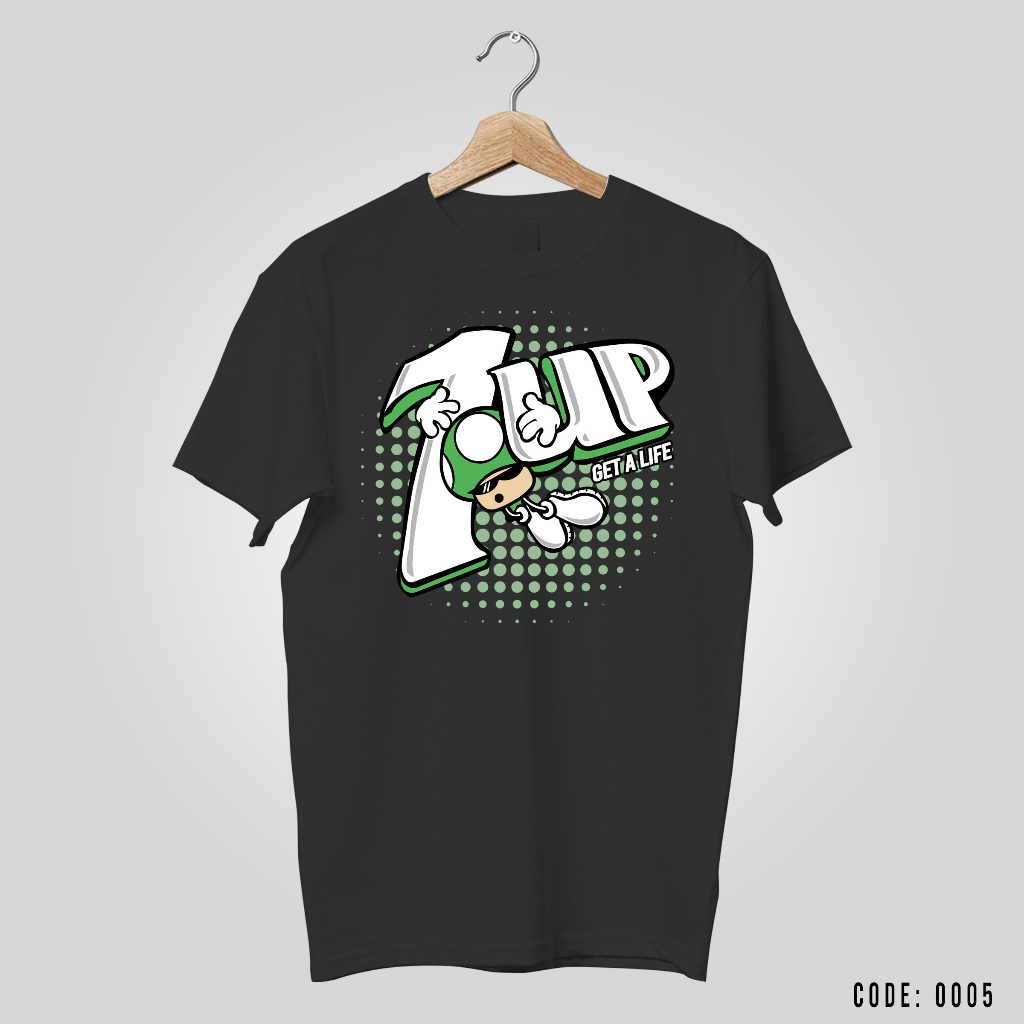 T-Shirt Mario 1UP Get A Life | Shopee Philippines