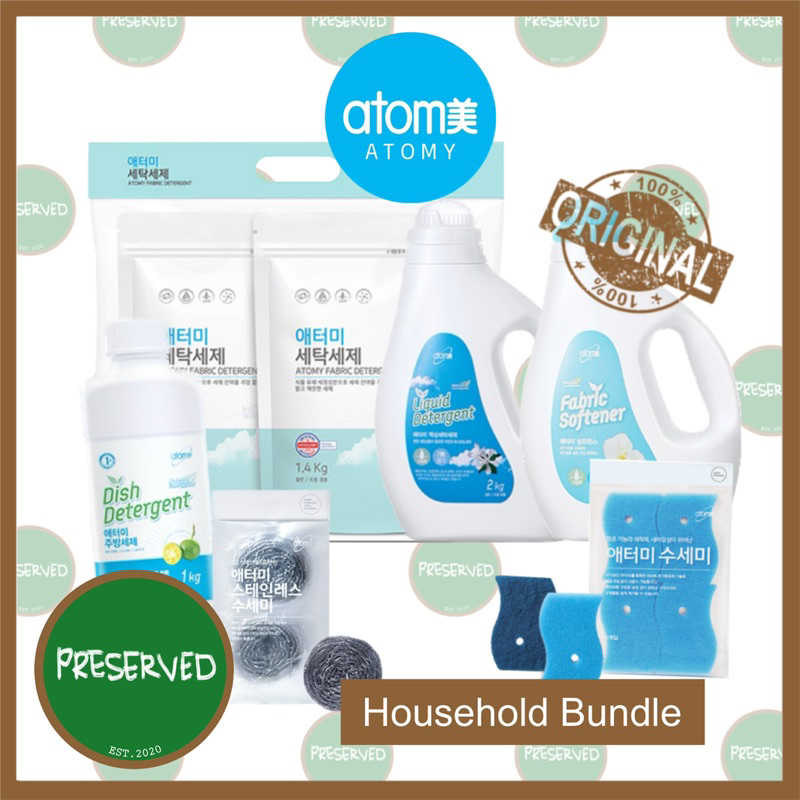 HOUSEWARMING GIFT SET Atomy Korean Multi Purpose Household Bundle ...