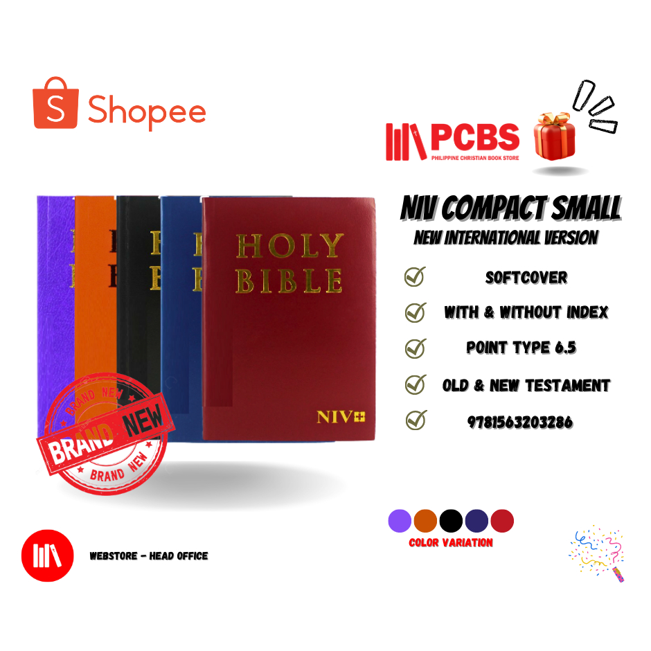 PCBS NIV Holy Bible Small Compact Softcover (TAKE IT ANYWARE) New ...
