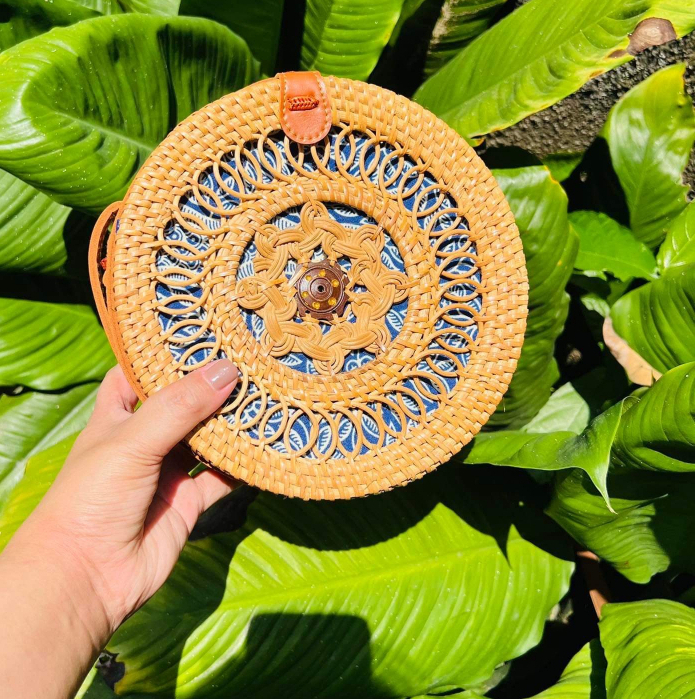 Original Rattan Bag | Authentic Bali Rattan Bag | Hand Woven Rattan ...