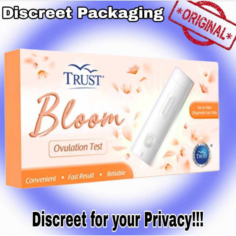 TRUST BLOOM OVULATION TEST KIT (FERTILITY TEST) WITH DROPPER | Shopee ...