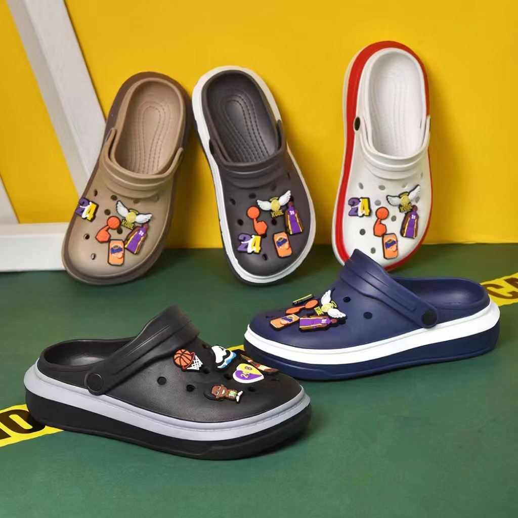 Miss. puff crocs for men with new fashion style trend flat sandals ...