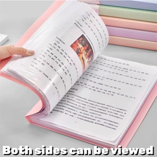 Clear Book Expanding File Folder Paper Storage Clear Book Long Clear ...