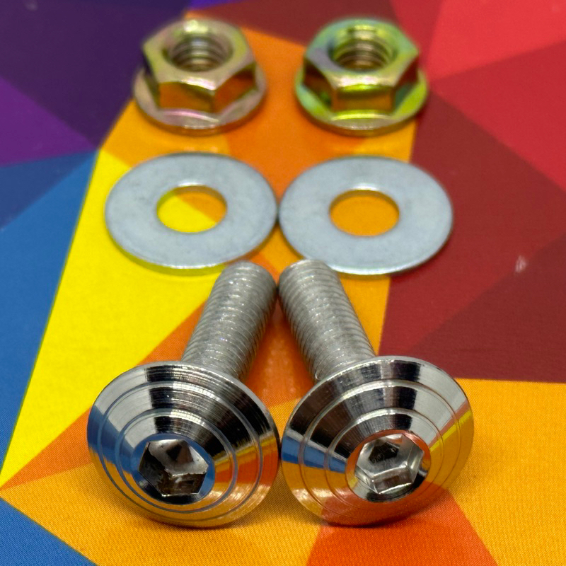 Heng Plate Number Bolts with Free Washer and Nut (SOLD BY PAIR ...