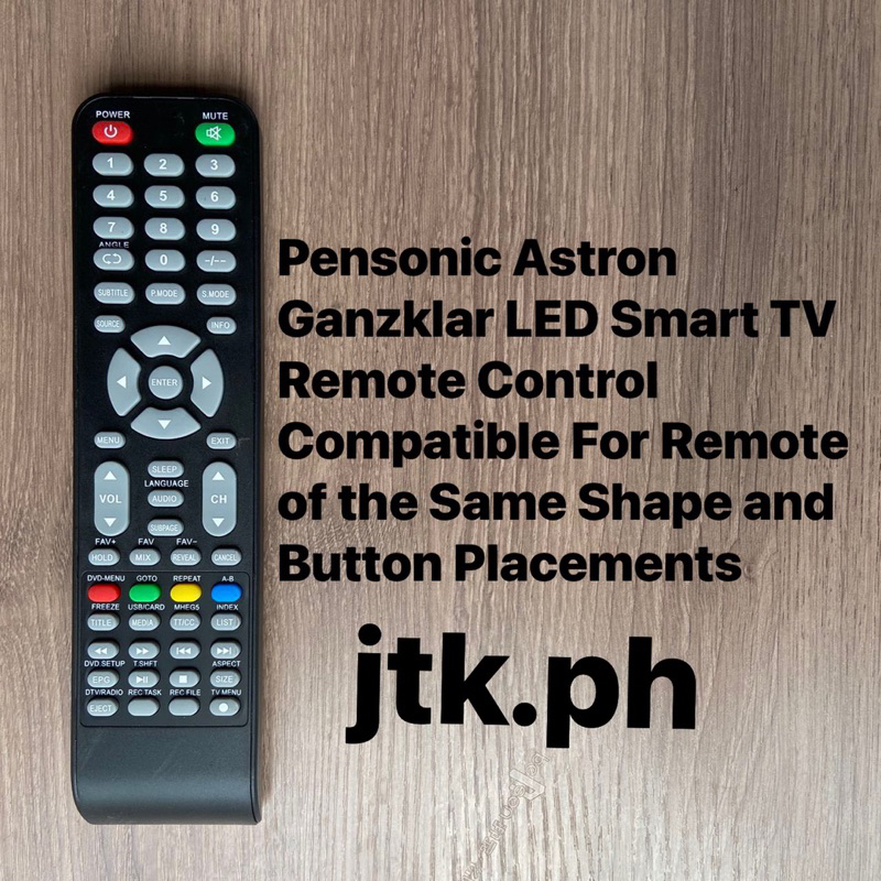 Pensonic Astron Ganzklar Smart TV Remote | Shopee Philippines