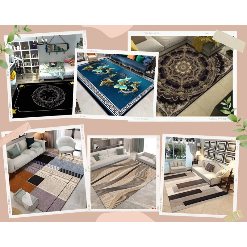 SUPER BIG SIZE !!!! 200x300CM Moderm Geometric 3D Carpet Non-slip Home ...