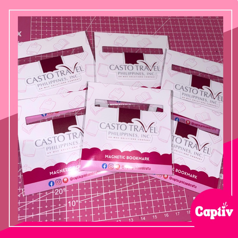 Customized Magnetic Bookmarks | Minimum 6pcs. | Shopee Philippines