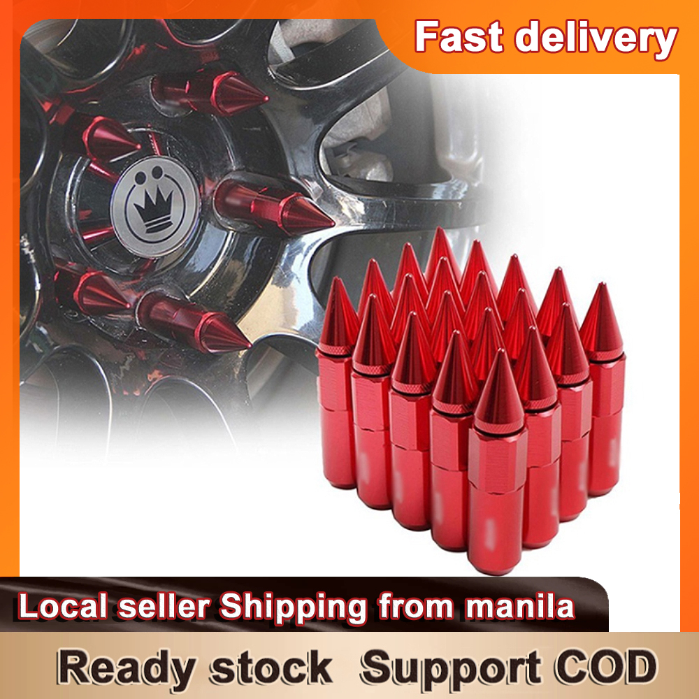 Blox Hub Screw Universal 20pcs M12x1.5 7075 Aluminum Extended Tuner ...