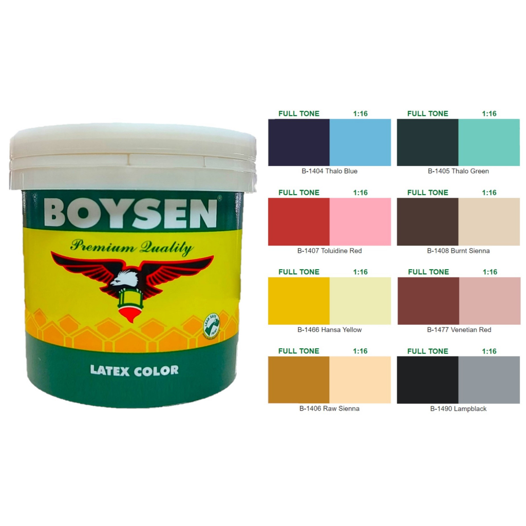 Boysen Latex Colors Paint (Available in Different Colors) - 1/4 L ...