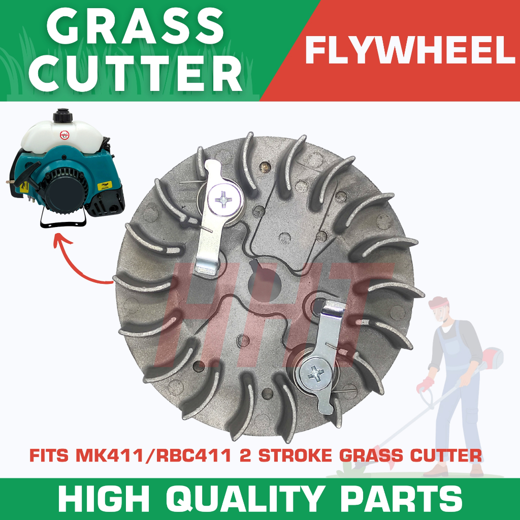 Fujihama MK411 RBC411 Flywheel Fly Wheel 2 Stroke Grass Cutter Mower ...