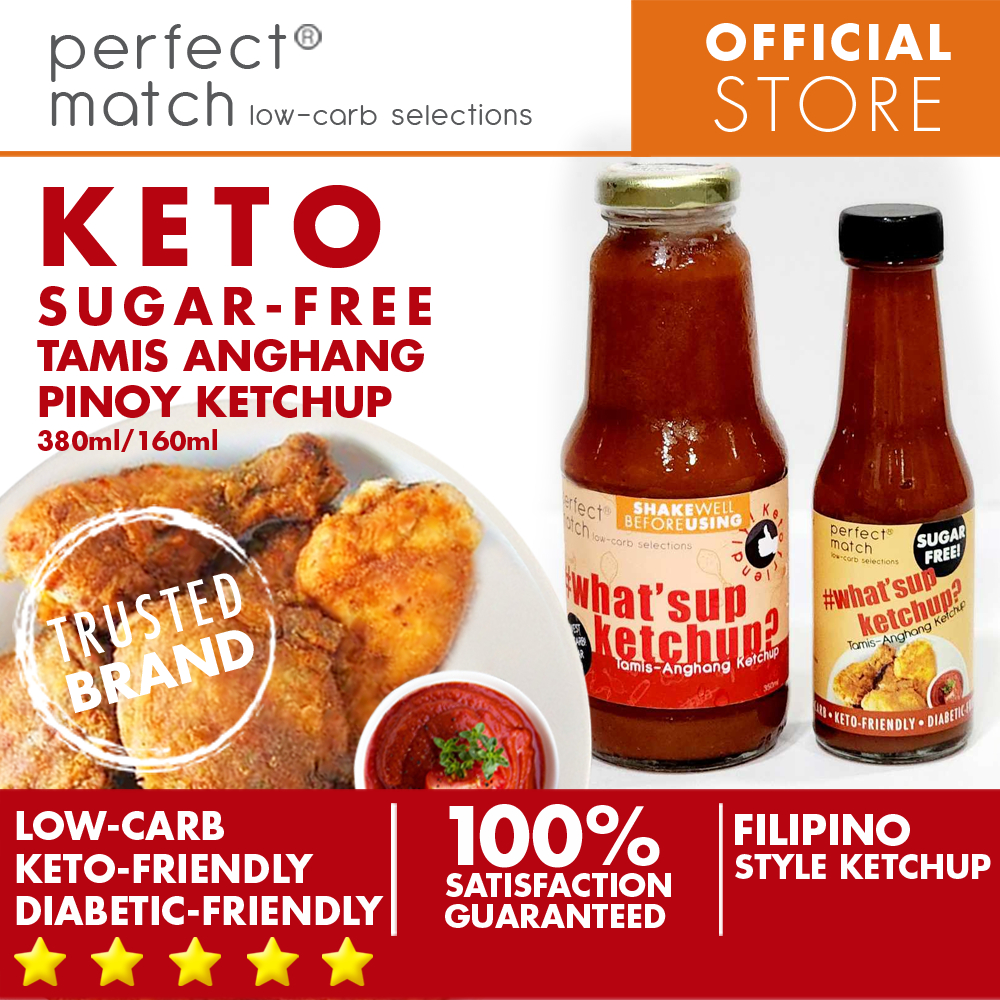 PerfectMatch Low-carb® l Keto Sugar-Free Ketchup l What’supketchup l ...