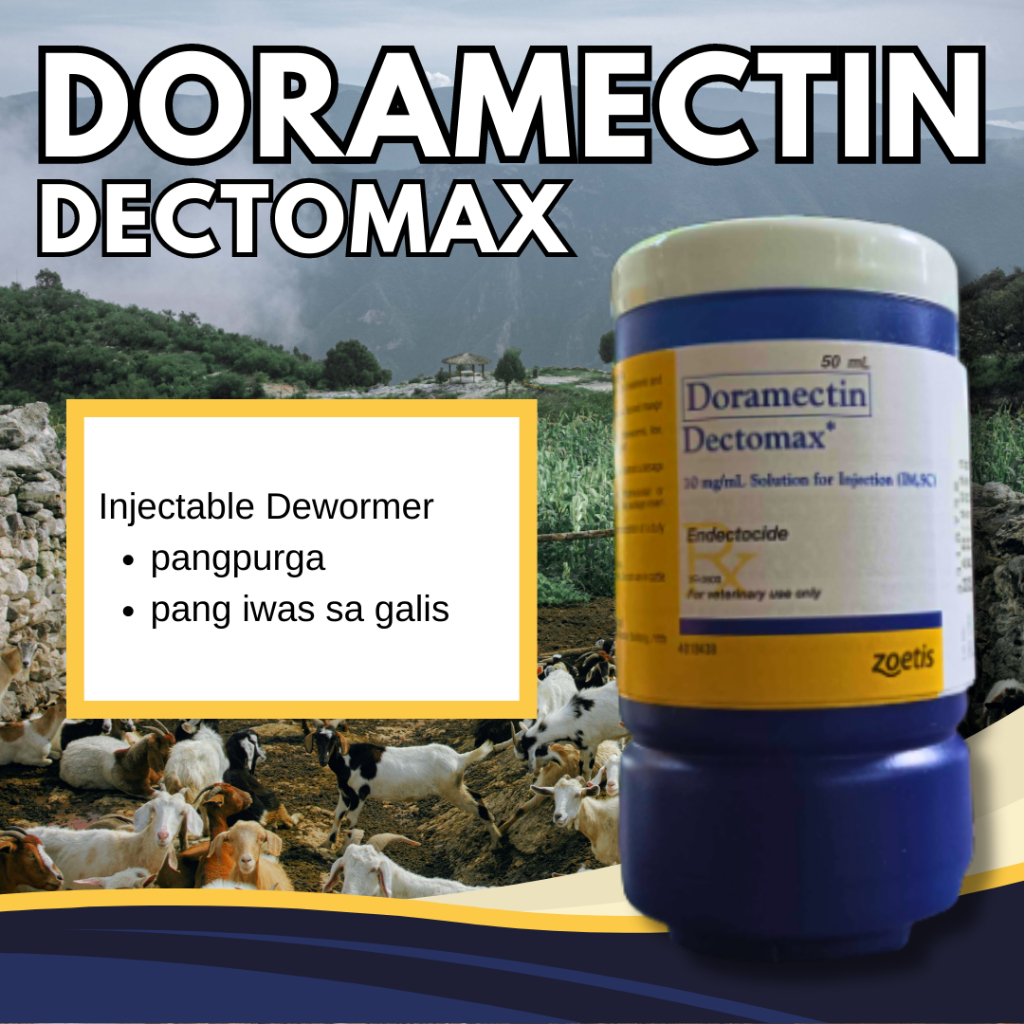Anti GALIS at Pampurga Doramectin (Dectomax) Dewormer for swine cattle ...
