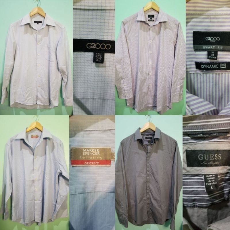 Preloved BRANDED MEN'S TOPS/Polo/Shirt/ Long Sleeves MED-LARGE-XL ...