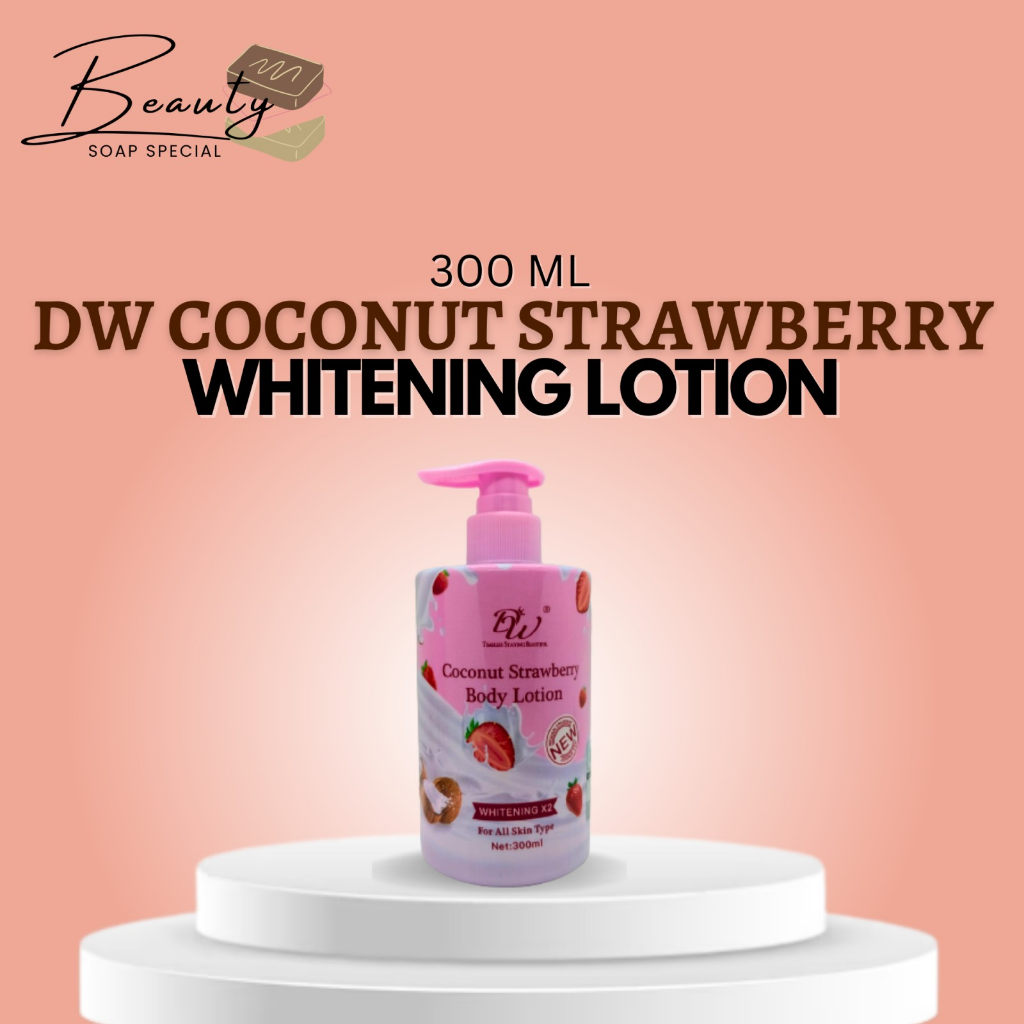 DW Coconut StrawBerry Moisturizing Whitening Brighten Hand & Body ...