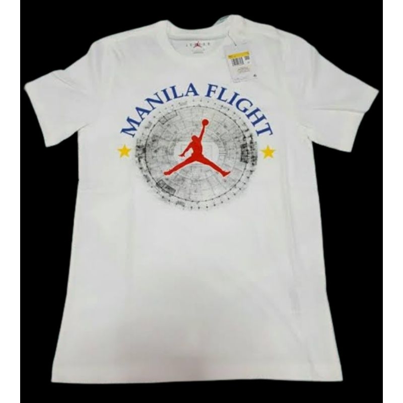 Jordan Manila Flight Shirt WHITE | Shopee Philippines