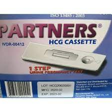 PARTNERS PREGNANCY TEST URINE PT KIT ORIGINAL | Shopee Philippines