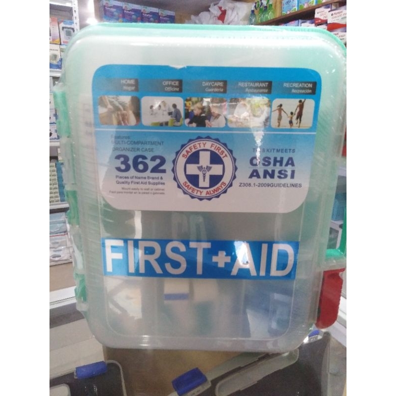 First Aid kit 362 (OSHANSI) | Shopee Philippines