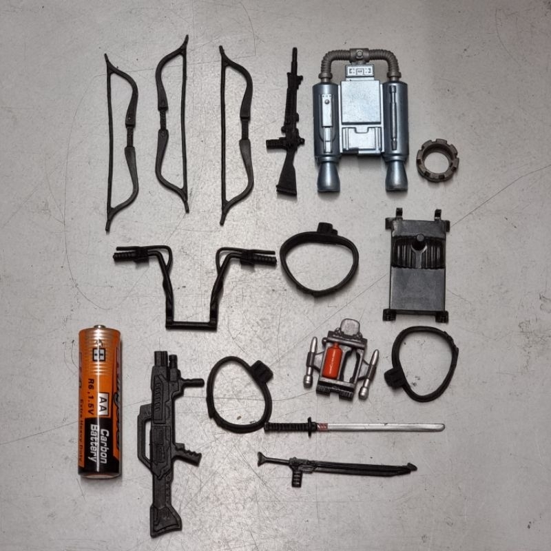 weapons and accessories for star wars and gi Joe set #2 | Shopee ...