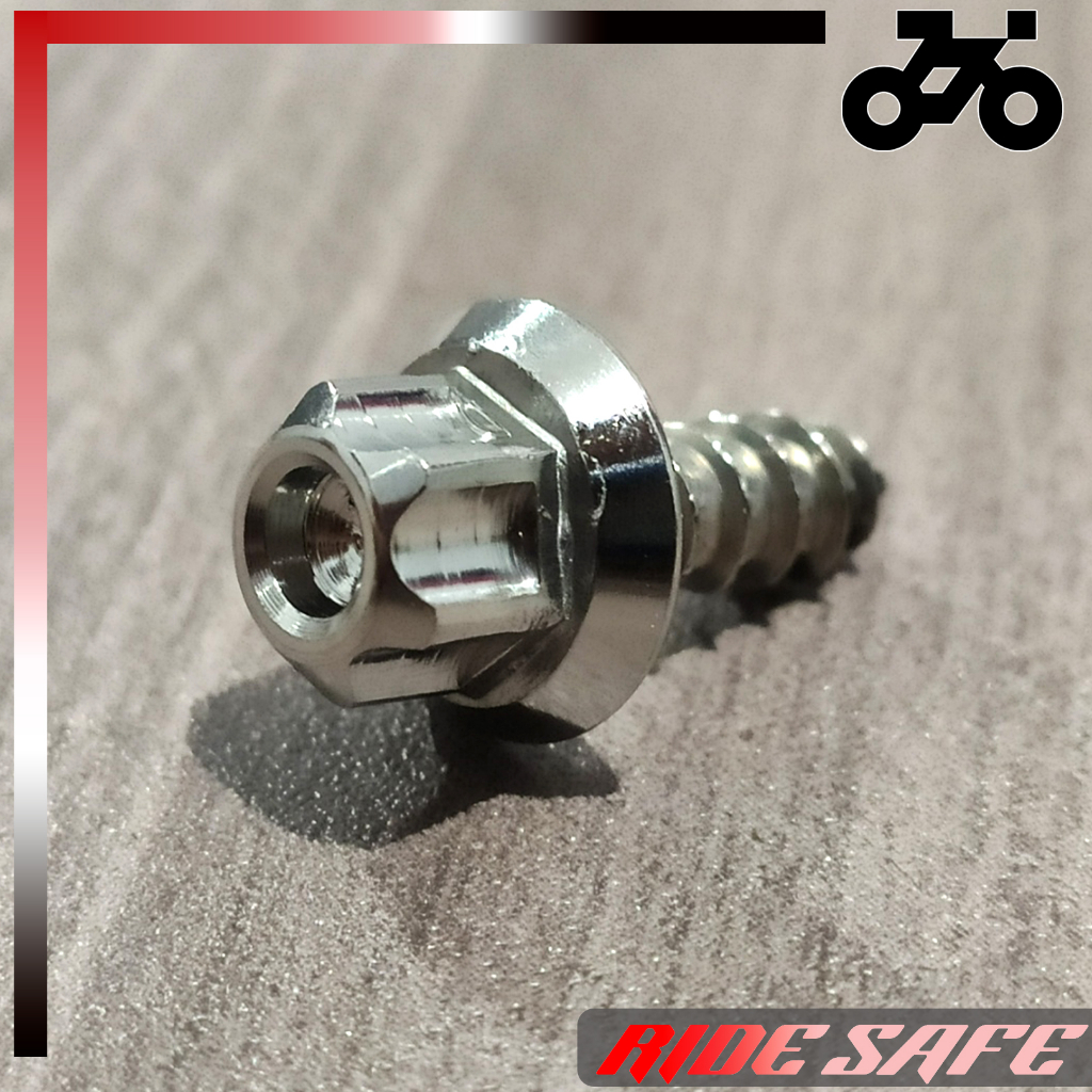 SC SIAM 5X15 MM STAINLESS CNC BODY SCREW BOLTS ALL MIO / NMAX / AEROX ...