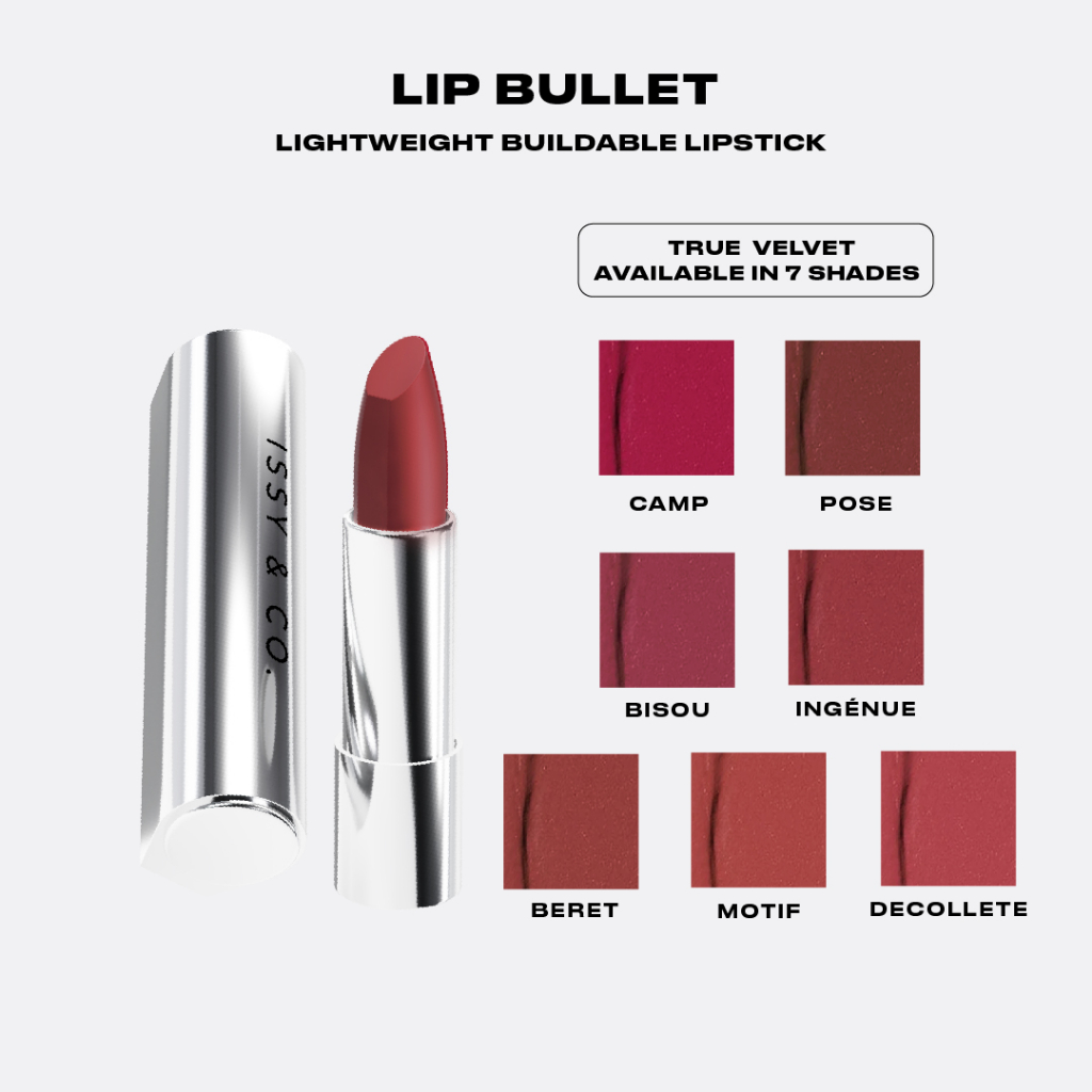 Issy Lip Bullet True Velvet (Classic Logo) | Shopee Philippines