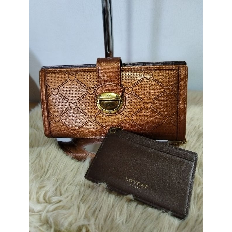 LOVCAT LONG WALLET with Cardholder | Shopee Philippines