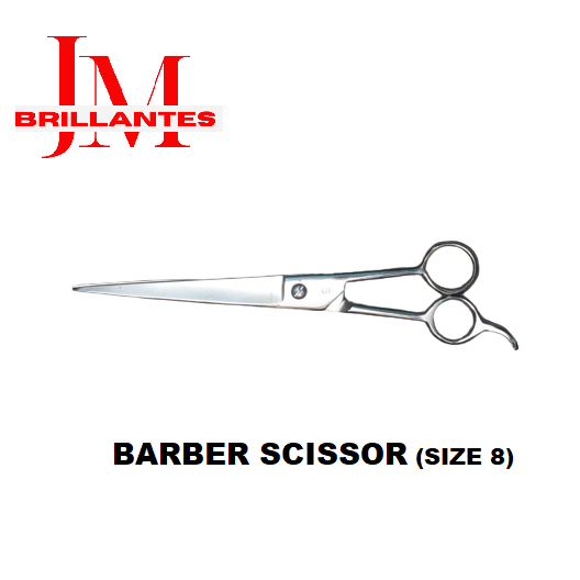 (8 Inches) Barber Scissor Barber Shear Pure Asero Gunting (Vaciada ...