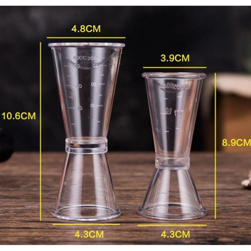 Jigger for Milktea Syrup Measurement 40cc and 20cc | Shopee Philippines