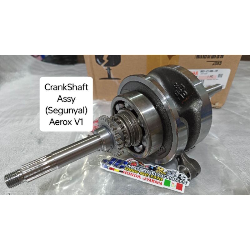CRANKSHAFT ASSY or SEGUNYAL STOCK FOR YAMAHA AEROX V1 (YGP100%) | Shopee Philippines