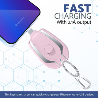 2023 TIKTOK HOT Keychain Portable Charger 1500mAh Mini Powerbank for ...