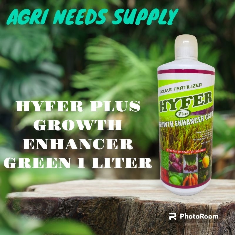 HYFER PLUS GROWTH ENHANCER GREEN 1 LITER | Shopee Philippines